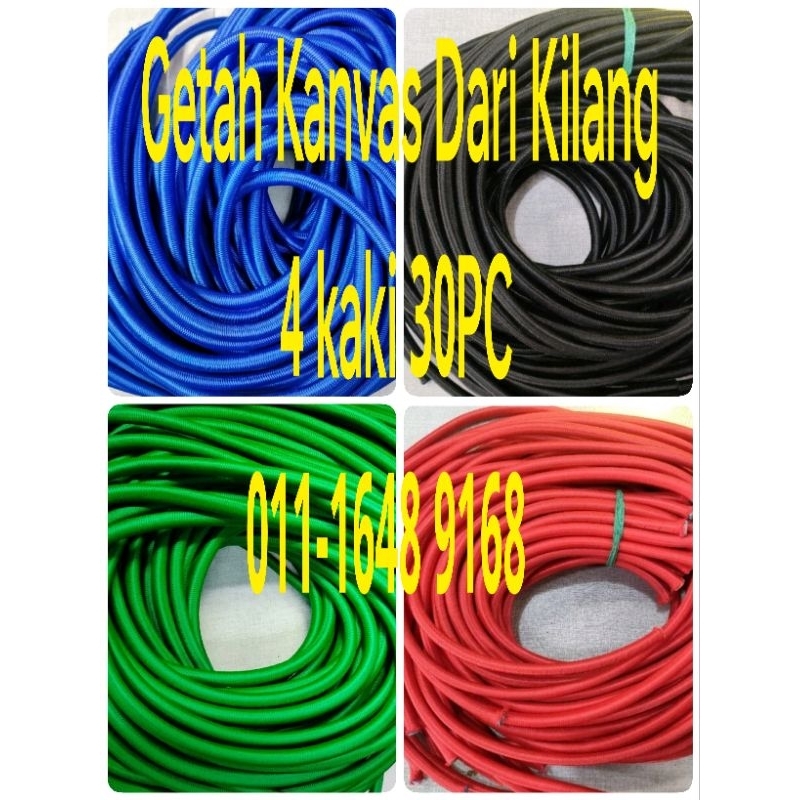 Tali Getah Kanvas Lori 4kaki Panjang ( 30 Utas ) | Shopee Malaysia