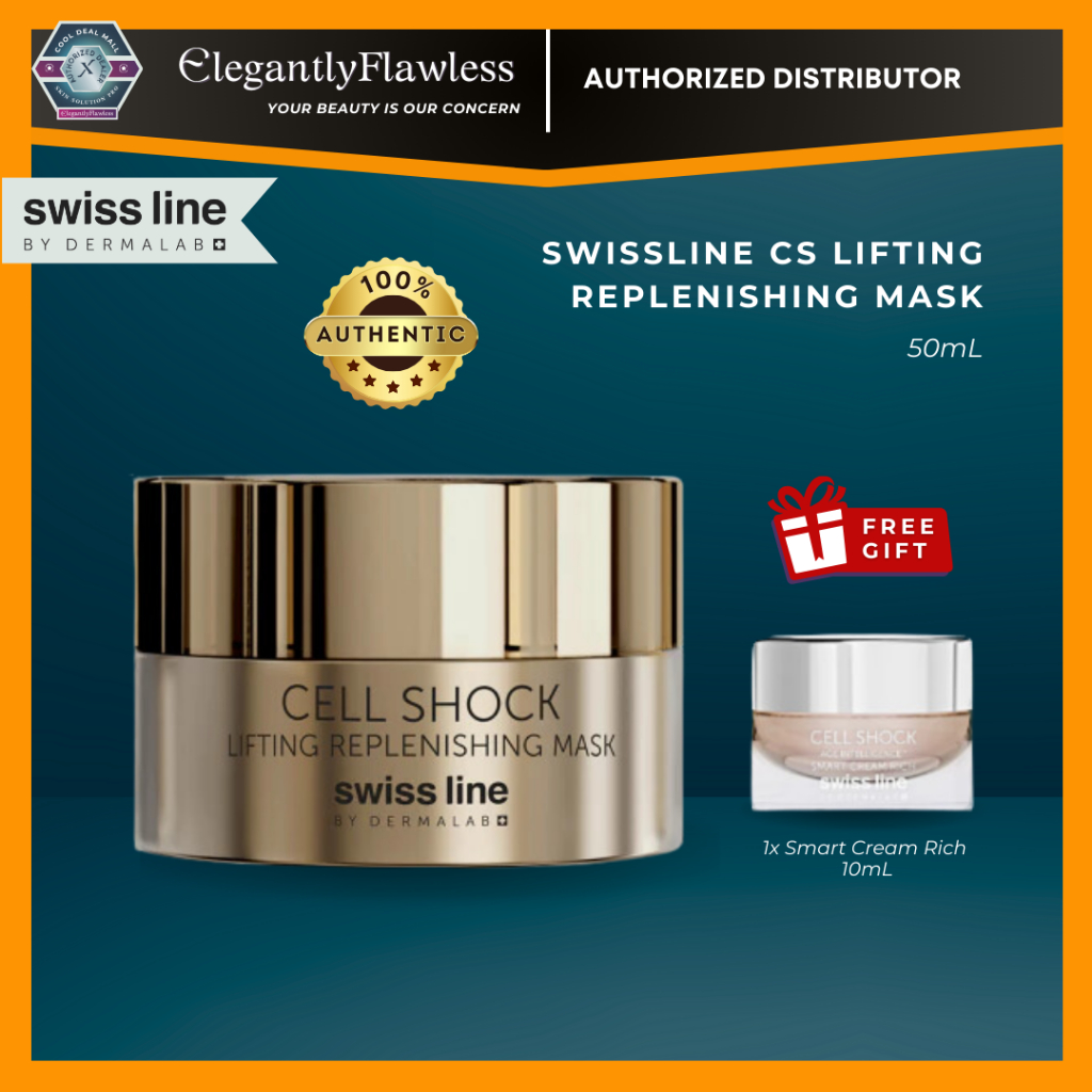 (FREE SHIPPING)SWISSLINE Cell Shock Lifting Replenishing Mask | 50ml ...
