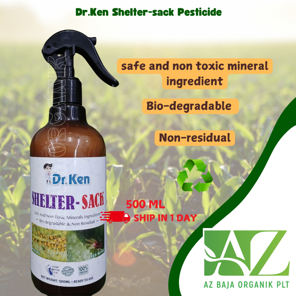 Dr.Ken + Shelter - sack Pesticide 500ml | Shopee Malaysia