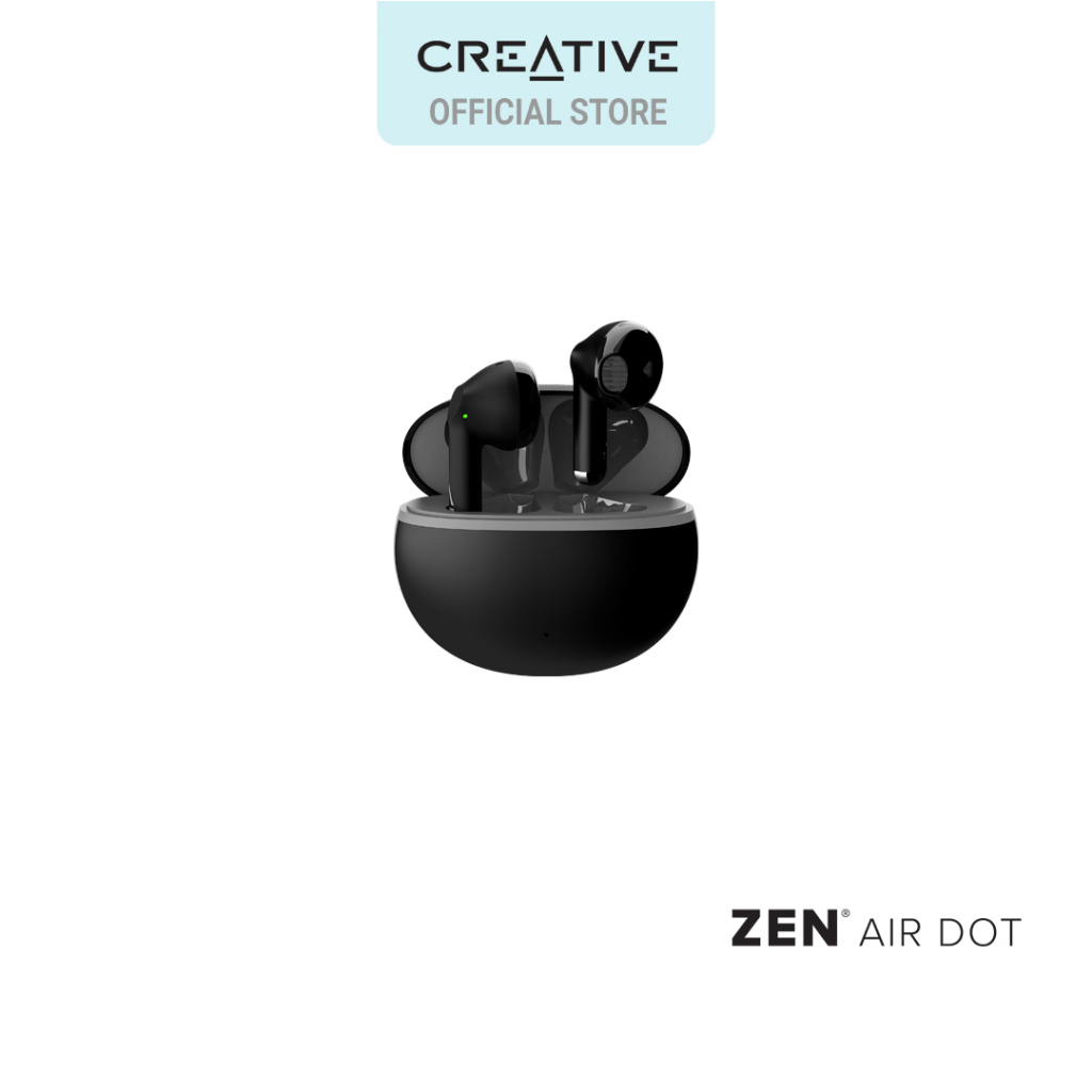 Creative Zen Air DOT - Lightweight True Wireless Sweatproof In-ear Headphones with Environmental ...