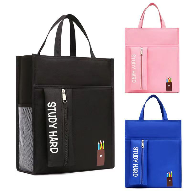 Student Multi-Pocket Tuition Bag / Children Storage Bag / Large ...