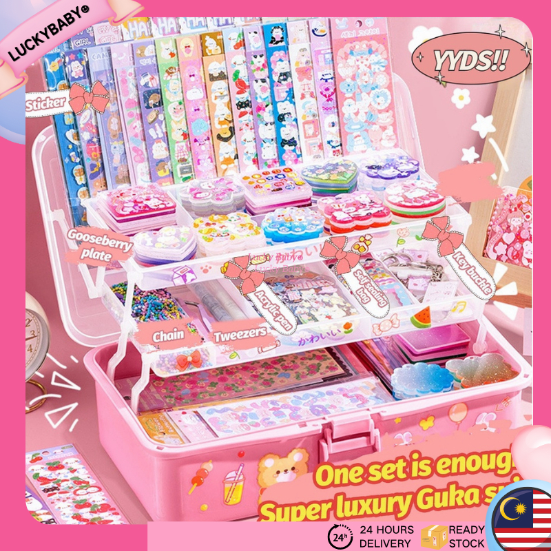 670pcs/SET Full Set CUCKOO Material Package Sticker Kids Cuckoo DIY ...