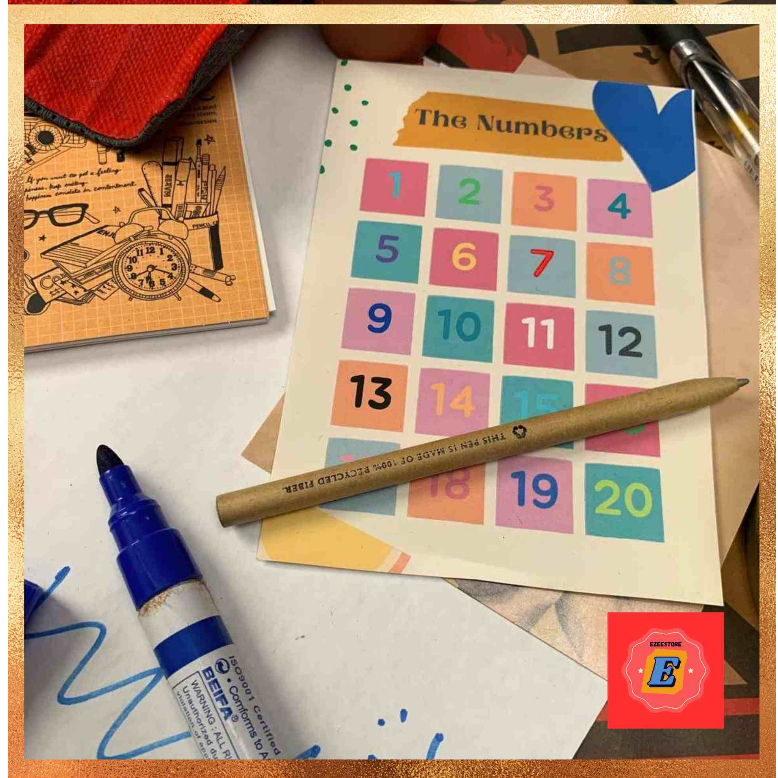 Number Sticker Happy Kids Sticker Retro Vintage Kids Emoji School ...