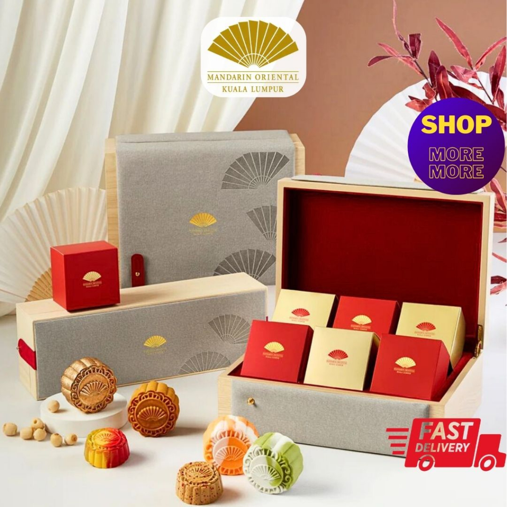 [Premium🎁] MANDARIN ORIENTAL Mooncake Gifts Box by Lai Po Heen ...