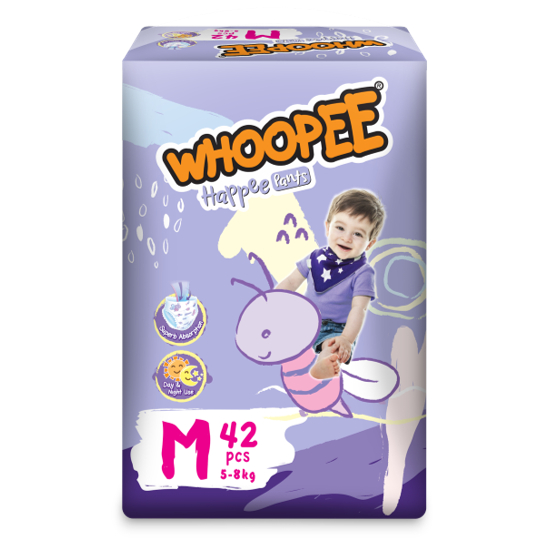 WHOOPEE PANTS JUMBO M42/ L36/ XL30 / XXL24 x 1 PACK | Shopee Malaysia