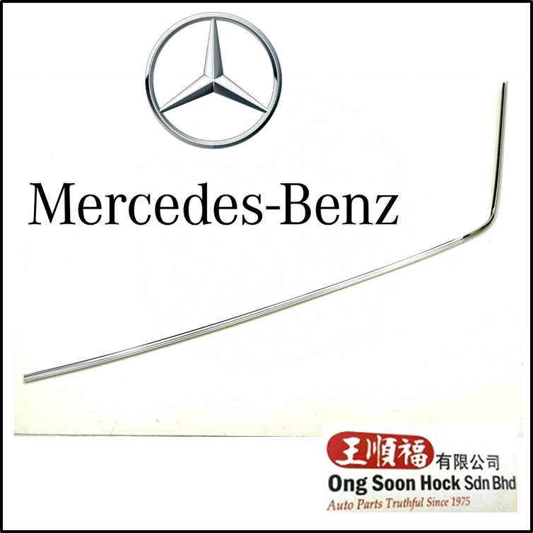 W123 Original Mercedes Benz Rail Roof Drip Moulding Right 123 690 0201 ...