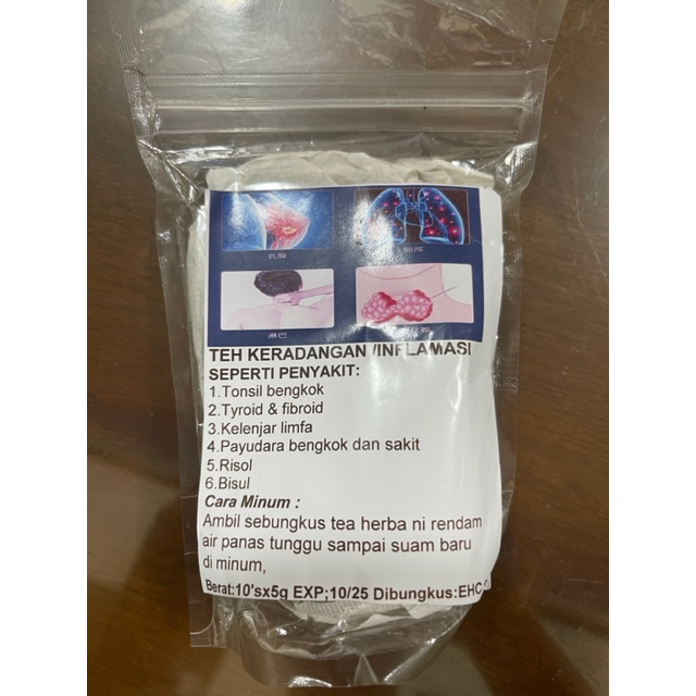 TEH HERBA KERADANGAN / INFLAMASI | Shopee Malaysia