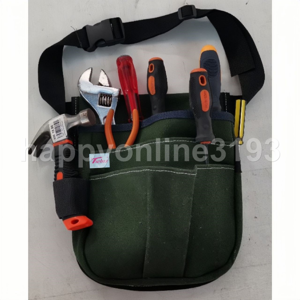 3Layer Nail Bag Heavy Duty Canvas Type Beg Paku Kain Tebal | Shopee ...