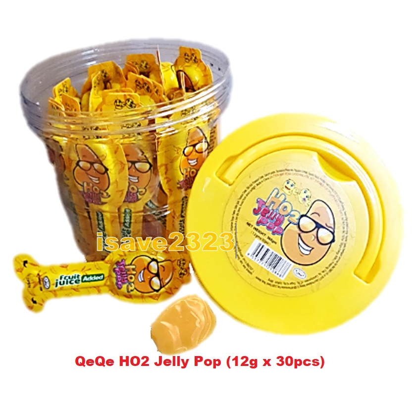 [HALAL] QeQe HO2 Jelly Pop (12g x 30pcs) | Shopee Malaysia