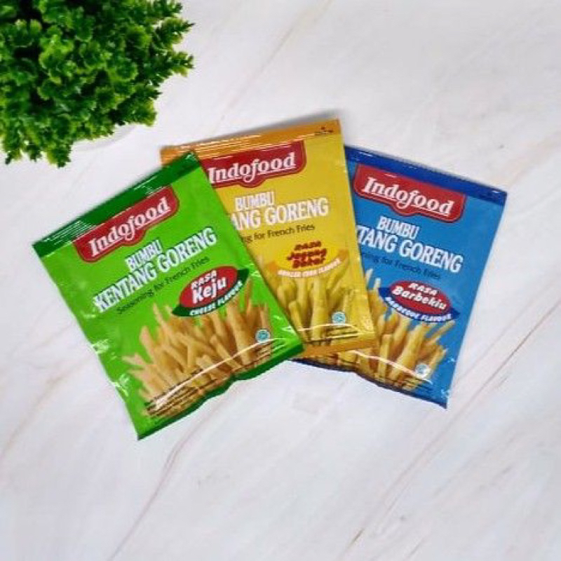 PRODUK INDONESIA HALAL INDOFOOD BUMBU KENTANG GORENG/SEASONING FOR ...