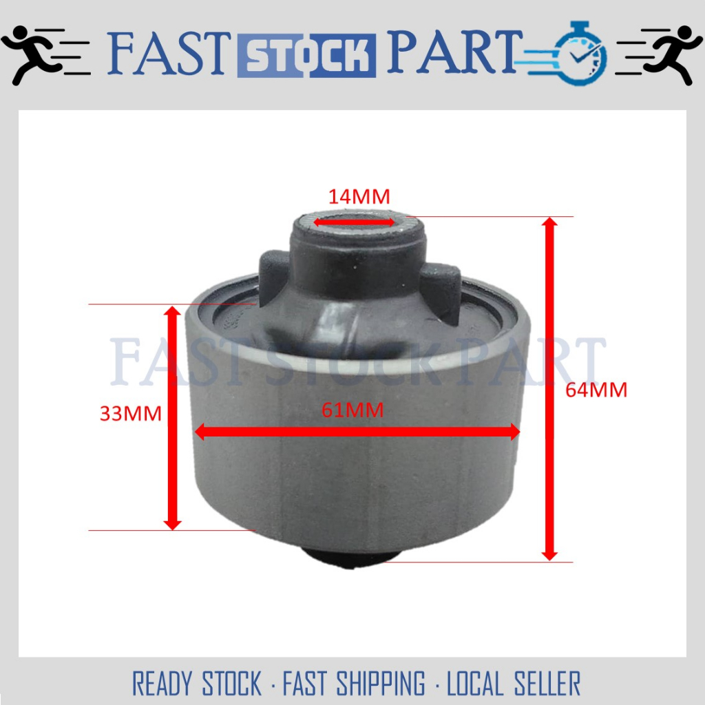 1PC LOWER ARM BUSH (BIG) -TOYOTA ESTIMA ACR30/MCR30 /ALPHARD ANH10 ...