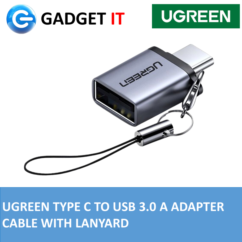 UGREEN TYPE C TO USB 3.0 A ADAPTER CABLE WITH LANYARD (US270-50283 ...