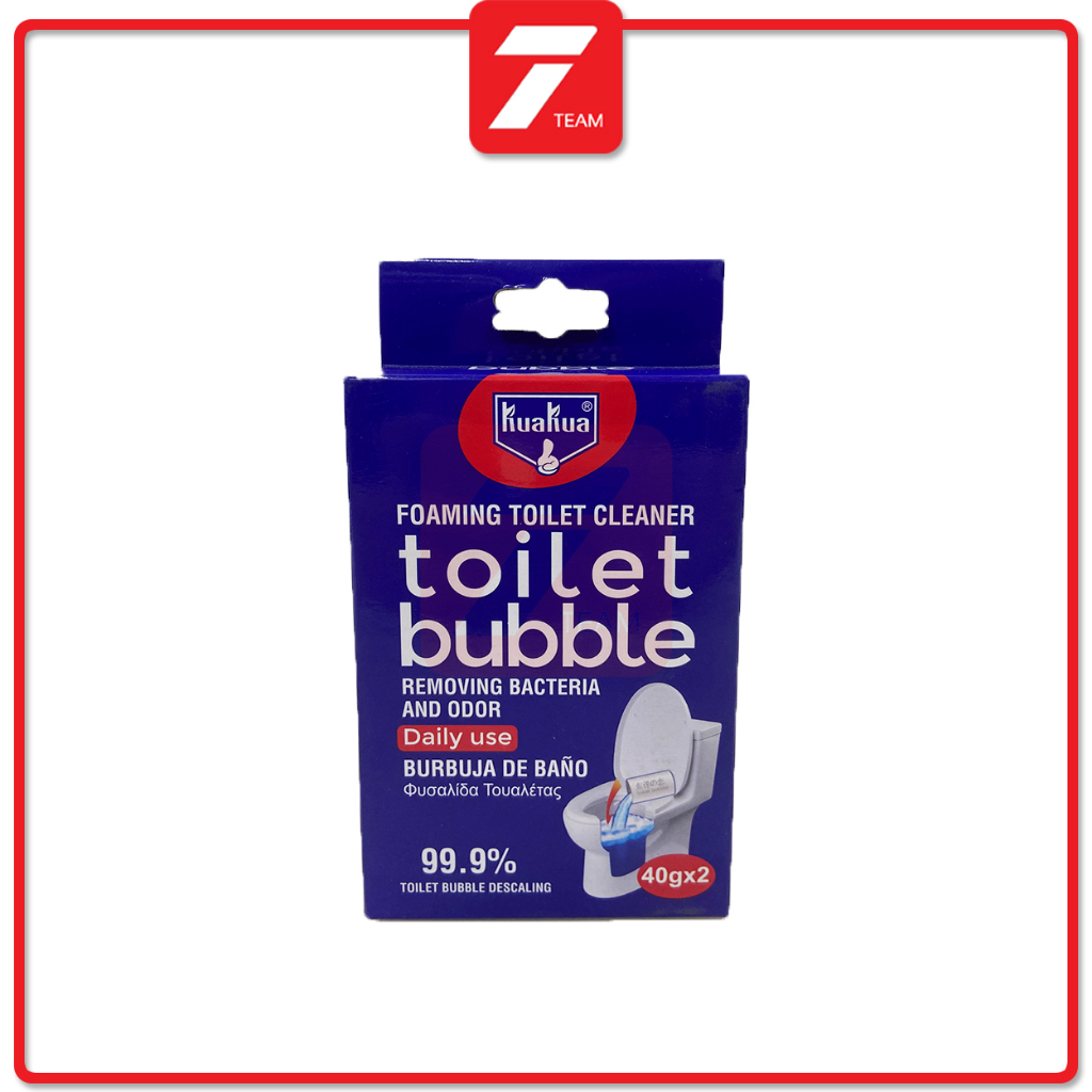 KuaKua 2pcs Toilet Block Cleaner Urine Alkali Scale Remover Decontamination Odor Descaler ...