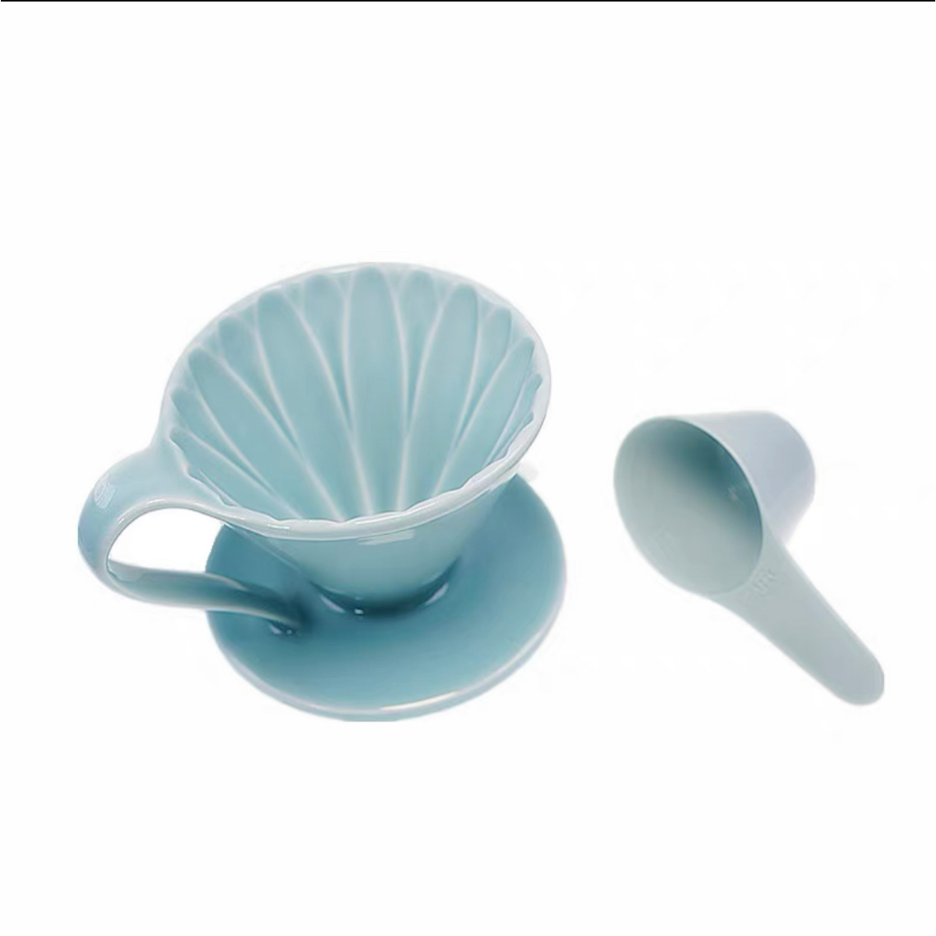 (Ready Stock)CAFEC Japan Arita Ware Flower Dripper Ceramic Pour Over ...