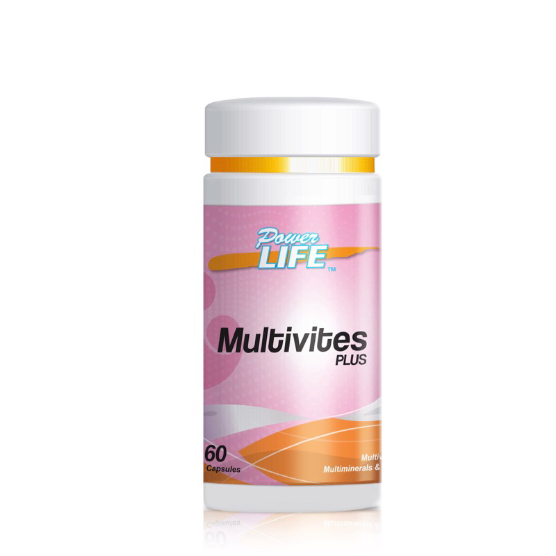 Powerlife Multivites Plus Multivitamins and Minerals (60 Capsules ...