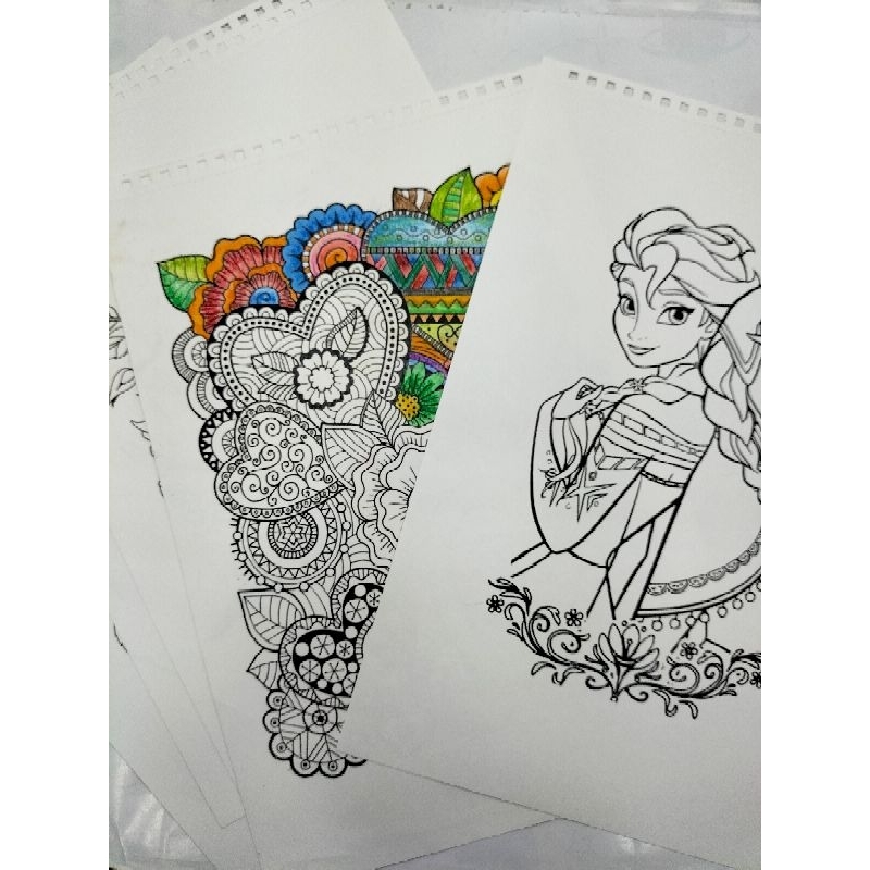 Kertas mewarna pra school/Design Yang menerik 15 design | Shopee Malaysia
