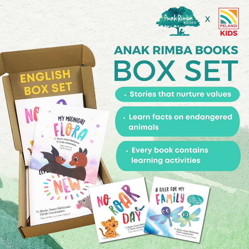 Pelangi Children Storybook Anak Rimba 2023 | Shopee Malaysia