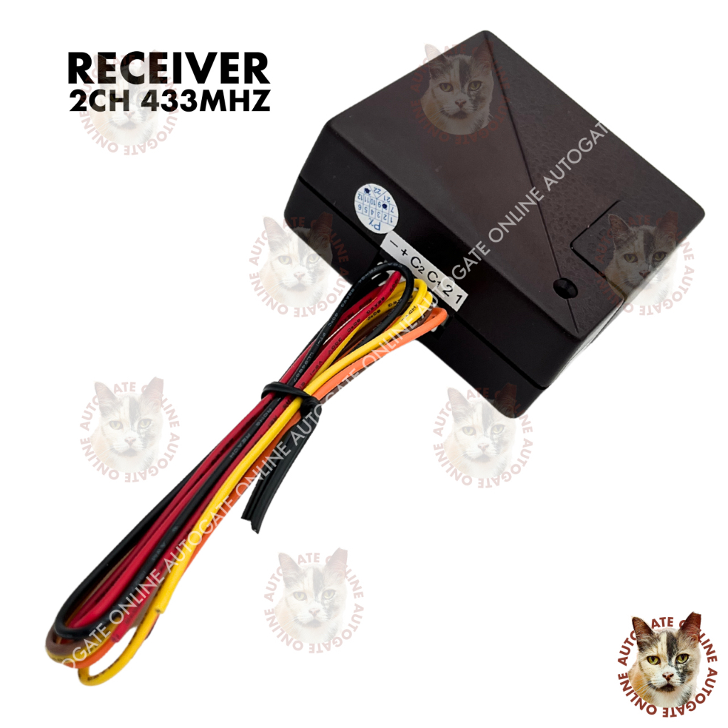 Dnor 2 channel Autogate Remote Controller 433Mhz 8 pin dip / receiver ...