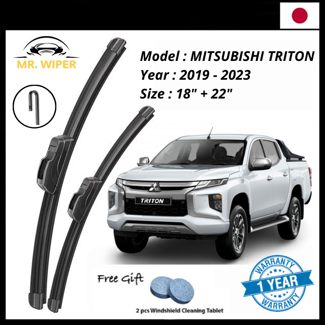 🔥 MR WIPER🔥 MITSUBISHI TRITON VGT L200 (2019-2024) JAPAN TECHNOLOGY ...