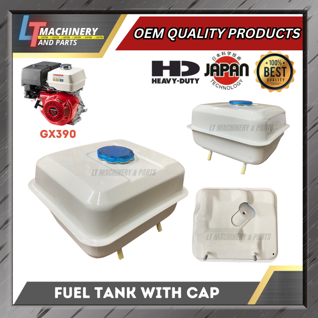 Honda GX390 13HP Petrol Engine Fuel Tank with Cap | Shopee Malaysia