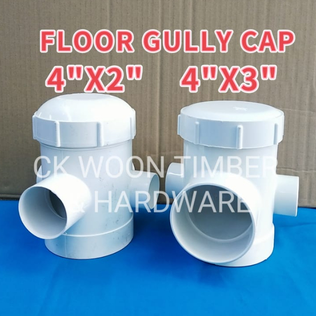 4"X3" 4"X2" UPVC FLOOR GULLY TRAP | Shopee Malaysia
