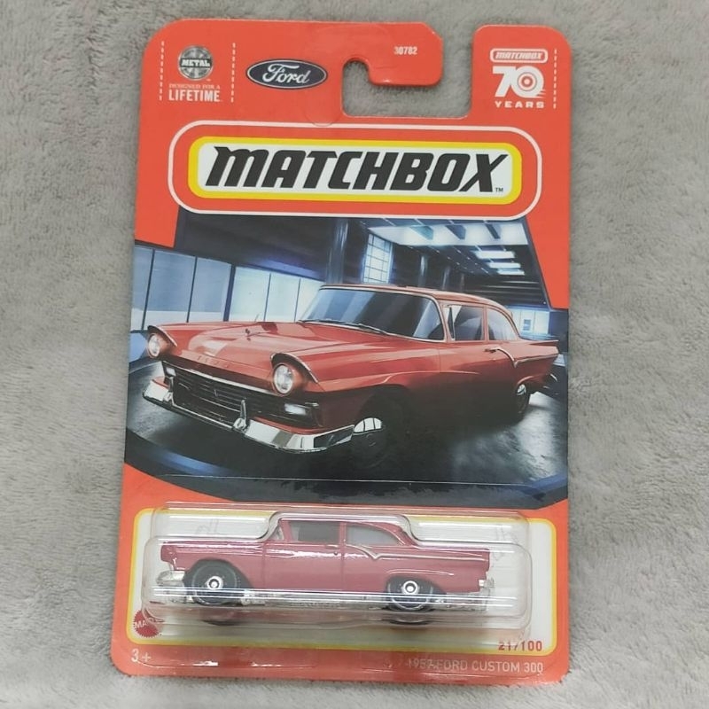 Matchbox 1957 Ford Custom 300 - Red (21/100 2023) | Shopee Malaysia