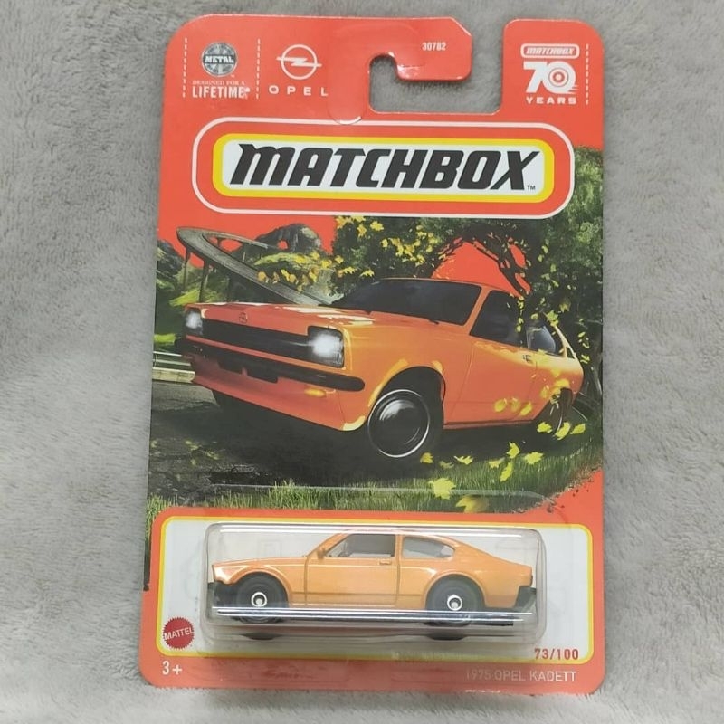 Matchbox 1975 Opel Kadett - Orange (73/100 2023) | Shopee Malaysia