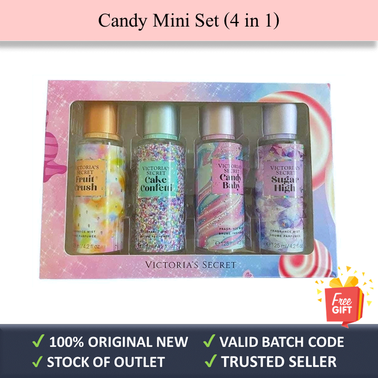 💯 Original New VS Mini Travel Gift Box Set Fruit Crush Cake Confetti ...