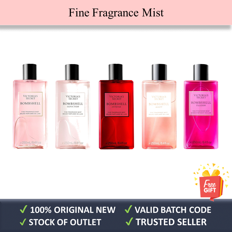 💯 Original New VS Fragrance Body Mist Bombshell Seduction Intense Beach ...