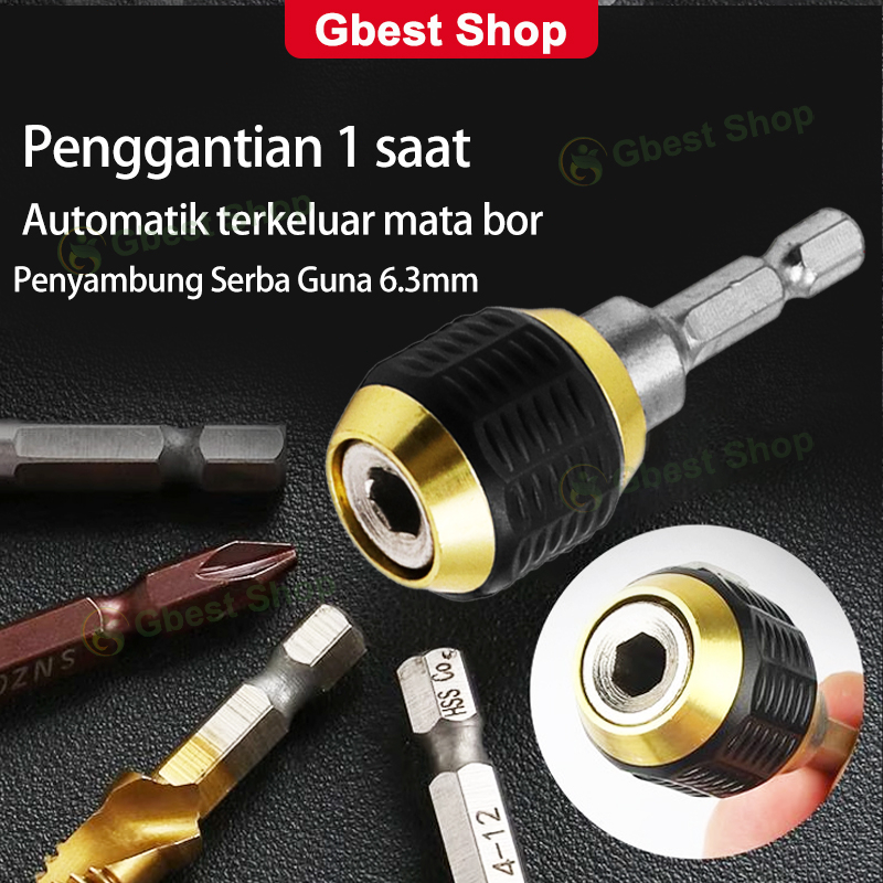 Drill Chuck Adapter Replacement Connector Key Screwdriver Impact Driver ...