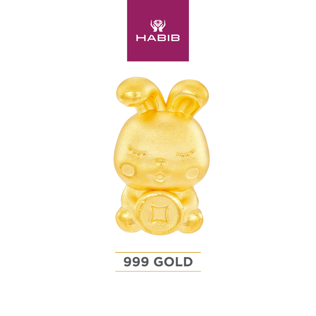 HABIB Chinese New Year Collection 999/24K Yellow Gold Charm A0AOX1222 ...