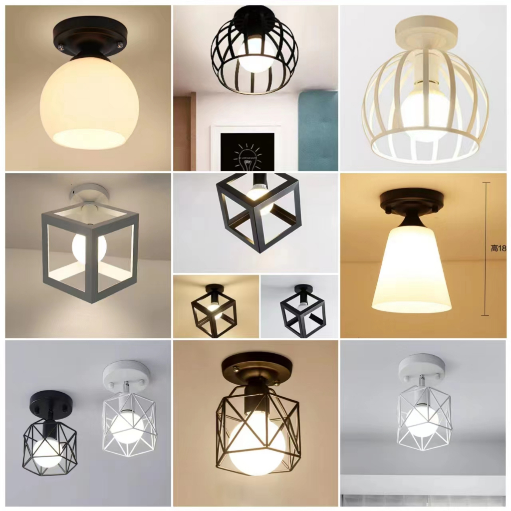 Ready Stock LED Pendant lamp hanging ceiling lamps decor living room ...