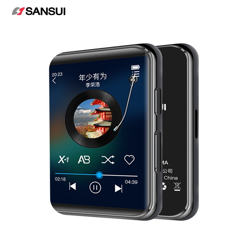 SANSUI H619 8GB MP3 Bluetooth Player With FM Radio Voice Recording And ...