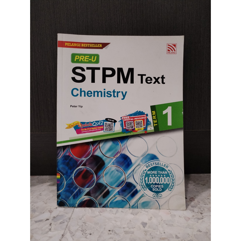 Pre-U STPM Text Chemistry Term 1 || Free Book: Absolute Guide STPM ...