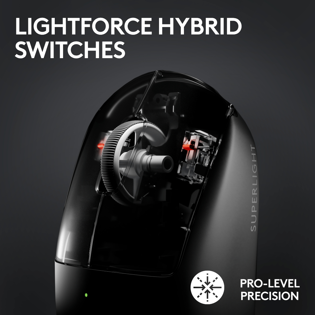 Logitech G PRO X SUPERLIGHT 2 LIGHTSPEED Wireless Gaming Mouse ...