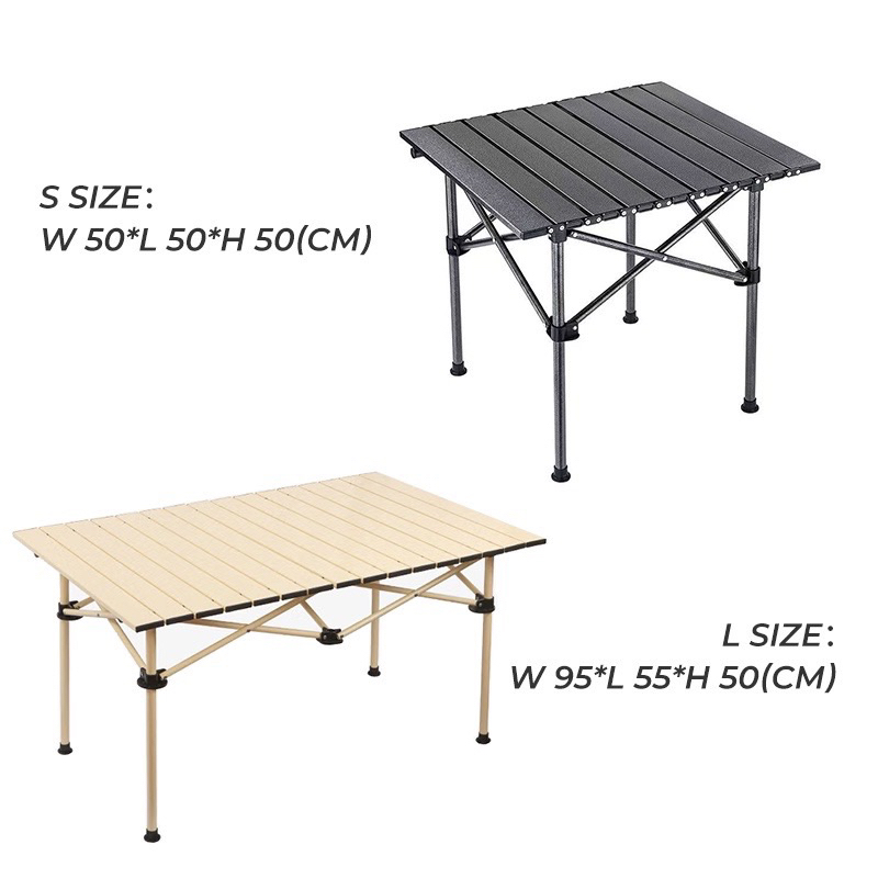 Foldable camping table meja lipat meja bbq | Shopee Malaysia