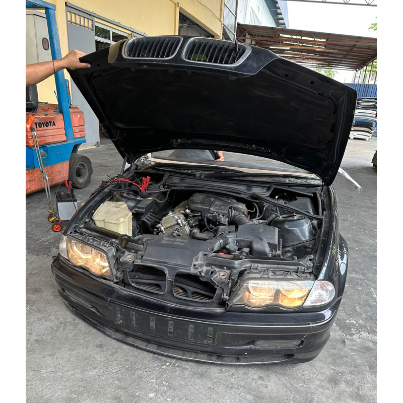 Halfcut BMW E46 320i 318i SCHNITZER Spec Carbon Fibre Wiring Panjang ...