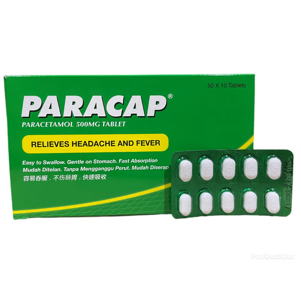 PARACETAMOL 500MG 10'S | Shopee Malaysia