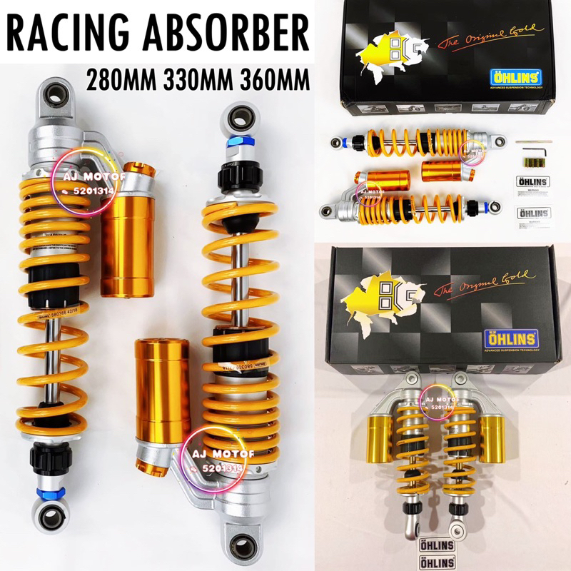 [ 280MM / 330MM / 360MM ] GAS ABSORBER EX5 RXZ KRISS WAVE CLASS W100 ...