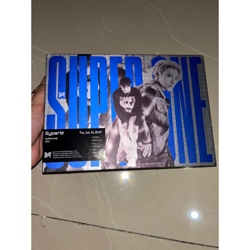 READYSTOCK SuperM Super One Album Unsealed EXO NCT Kai Ten | Shopee ...