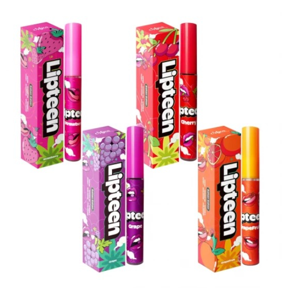 NEW PACK 2023 FRUITS LIPTEEN || 4 CODES BY MYCA | LIPTINT MYCA ORIGINAL ...