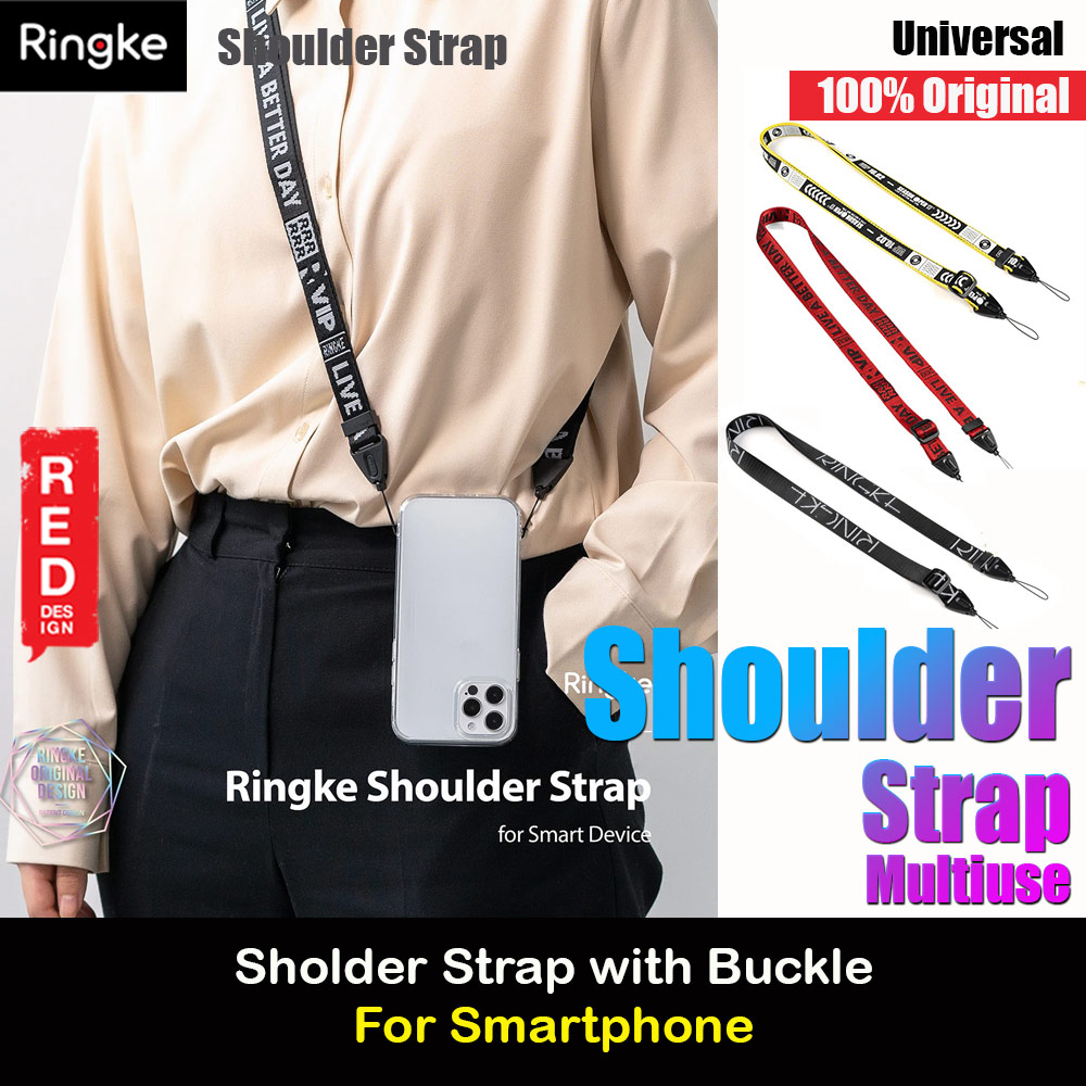 Ringke Adjustable Neck Crossbody Wrist Shoulder Strap for Smartphone ...