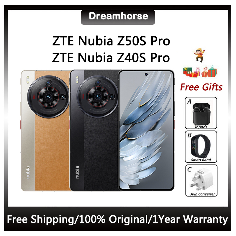 ZTE Nubia Z50S Pro SnapDragon 8 Gen 2/ZTE Nubia Z40S Pro Snapdragon 8+Gen1 144Hz Fast charging ...