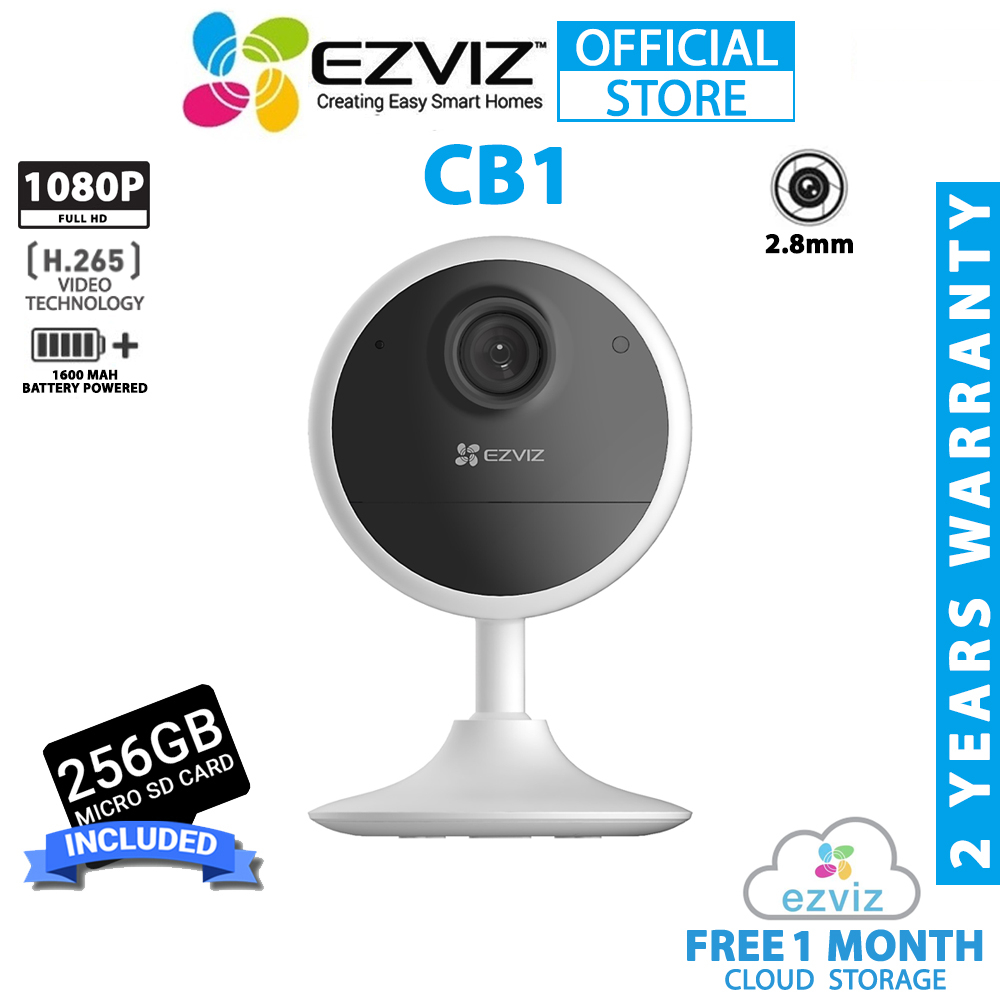 EZVIZ C1C-B 1080P CB1 2MP Smart Home Wireless Indoor Motion Detection ...