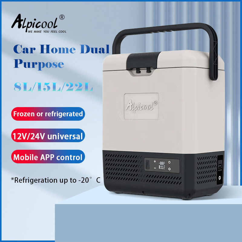 Alpicool fridge Car Refrigerator 8L/15L/22L Outdoor Portable Camping ...