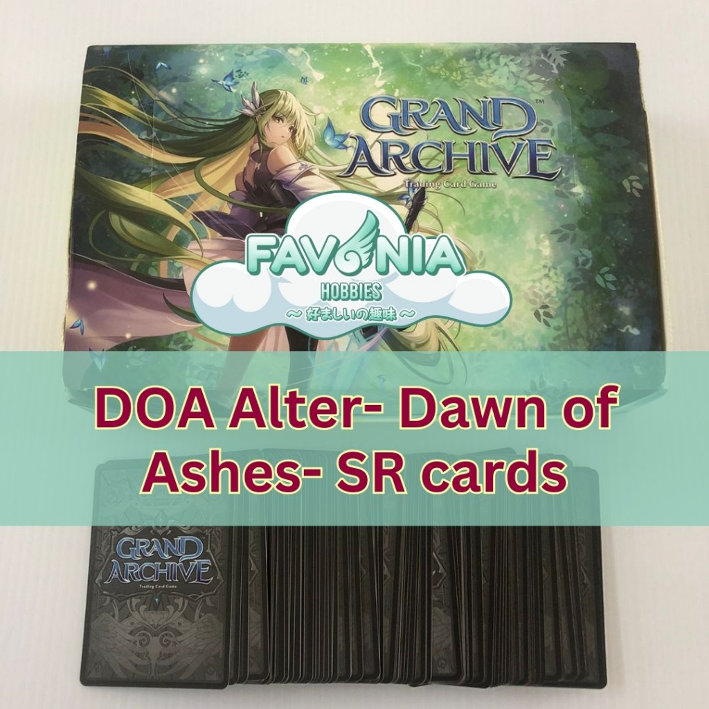 Grand Archive TCG- GATCG- Dawn Of Ashes Alter- SR card- DOA SR- Part 2 ...