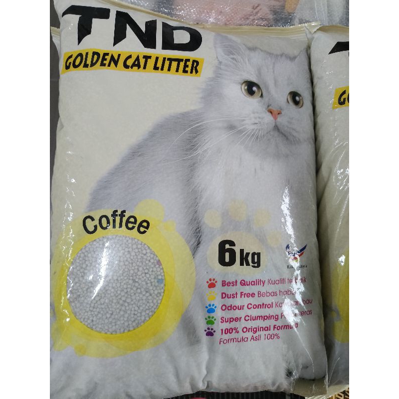 😺Tornado TND Golden Cat Litter Sand 6kg | Shopee Malaysia