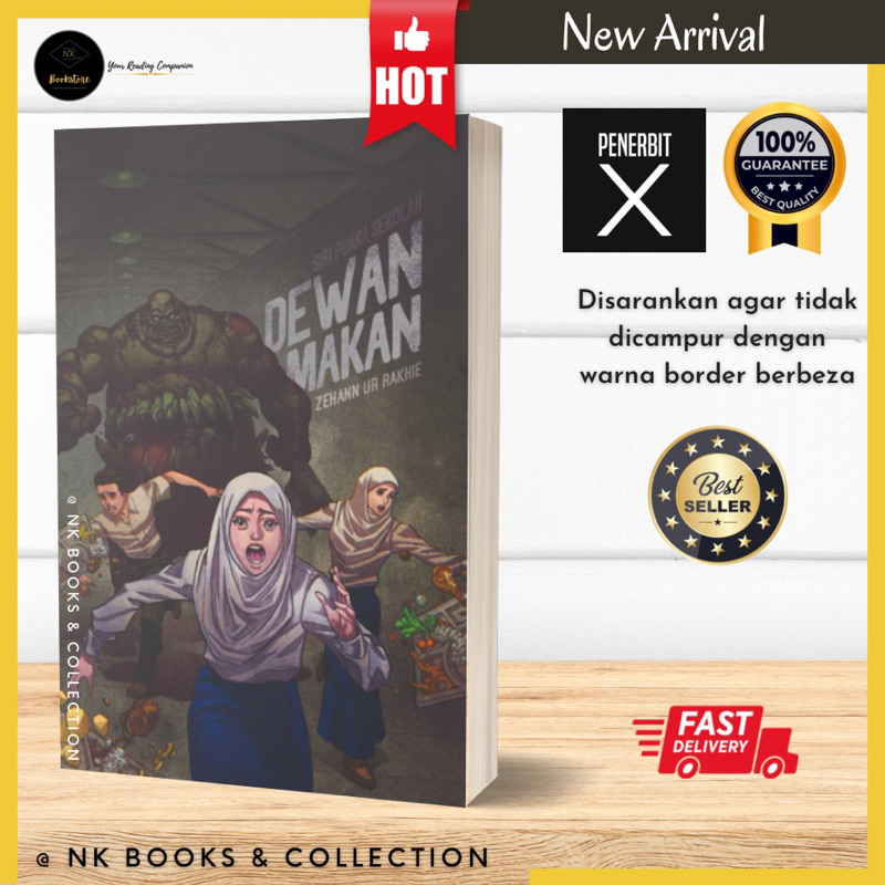 Siri Puaka Sekolah: Dewan Makan by Zehan Urr Rakhie | Penerbit x | Shopee Malaysia