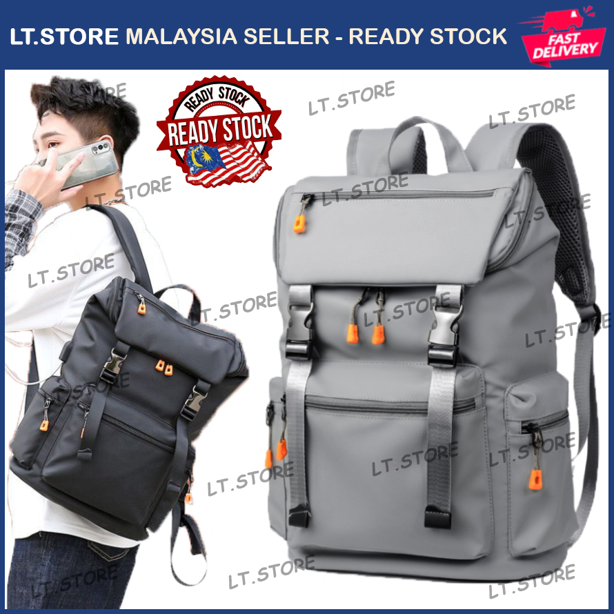 Unisex Water Resistant Travel Backpack with USB Function Outdoor Hiking ...