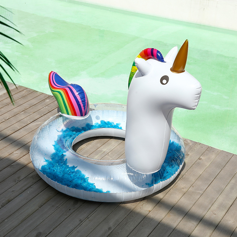 GOOGOO BIRD INFLATABLE FEATHER SWIMMING RING FLOAT FOR ADULT PELAMPUNG ...